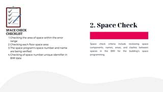 BIM Quality Assurance Validation Checklist BIM QA QC PDF