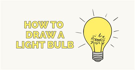 How To Draw A Lightbulb The Three Pins Are Placed That Determine The Size Of The Looped String
