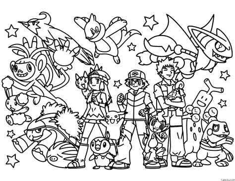 Imágenes De Pokemon Para Imprimir Y Colorear Dibujo De Pokemon Mew