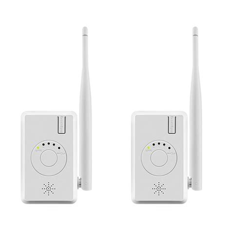 2x Repeater Ipc Router Wifi Range Extender For Kit Nvr Enhanced Transmission Us Plug