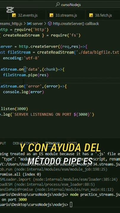 Como Leer Un Archivo Grande En El Navegador Con Nodejs Javascript Desarrolloweb