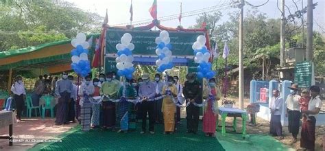 ၇၇ နှစ်မြောက်တပ်မတော်နေ့ကို ကြိုဆိုဂုဏ်ပြုသောအားဖြင့် ကုန်းစုကျေးရွာတွင် လျှပ်စစ်မီးလင်းရေးဖွင့