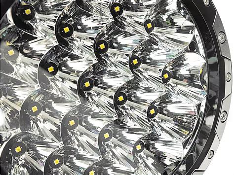 Rugged Ridge 1520915 7 Round Led Lights For 18 22 Jeep Wrangler Jl