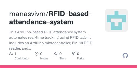 Github Manasvivmrfid Based Attendance System This Arduino Based Rfid Attendance System