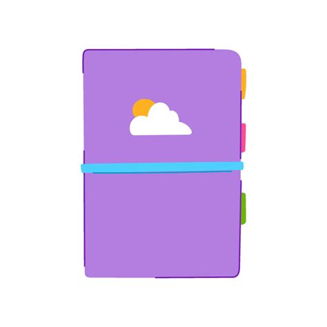 Note Notebook Cartoon Vector Illustration 32520280 Vector Art At Vecteezy