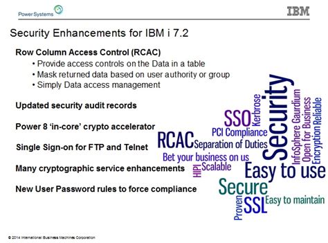 IBM I 7 2 Base Enhancements