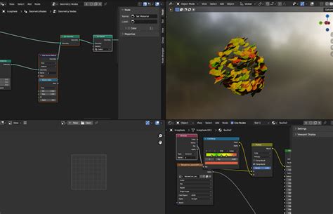 B32 Geonodes Instances Color Variation Problem Materials And