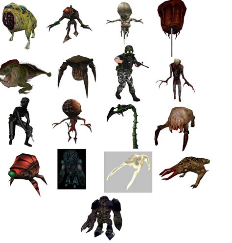 Halo Game Aliens Vortigaunt Art Doom Eternal Minigun Half Life