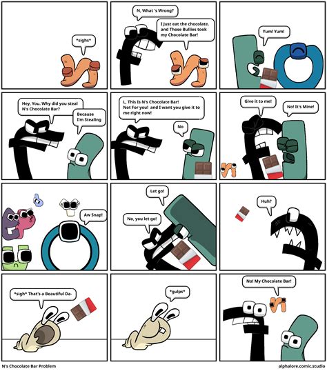 Ns Chocolate Bar Problem Comic Studio