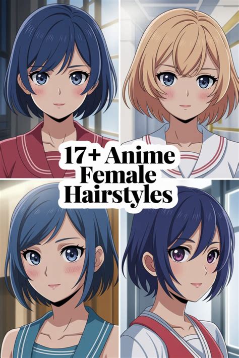 17 Stunning Anime Female Hairstyles To Inspire Your Look