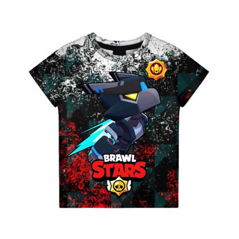 Brawl Stars Night Mecha Crow T Shirt Brawl Stars