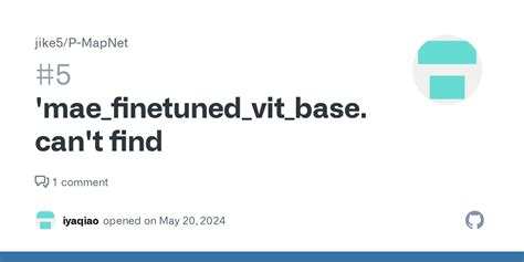 Maefinetunedvitbasepth Cant Find · Issue 5 · Jike5p Mapnet