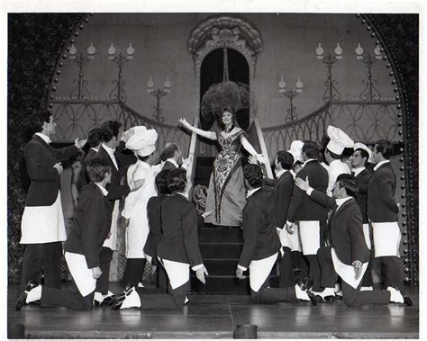 Vintage 1966 Eve Arden Waiters Broadway Hello Dolly Musical Stage