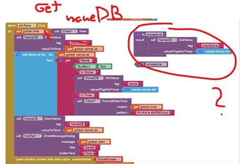 Having Issues In Storing Data To Another Screen Using Tinydb Mit App Inventor Help Mit App