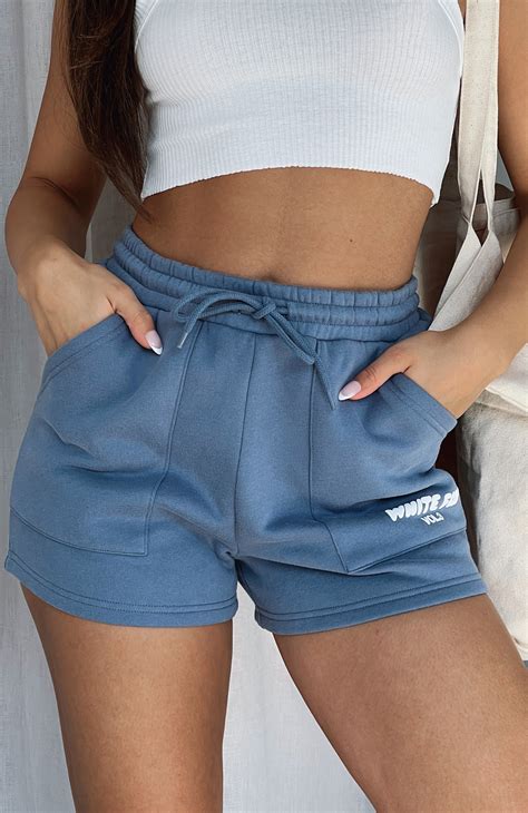 Offstage Lounge Shorts Ocean White Fox Boutique Us