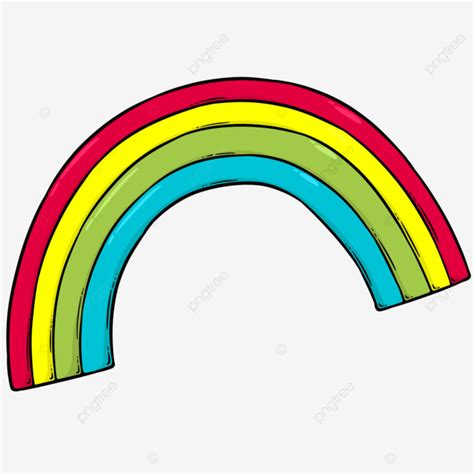 만화 무지개 무지개 무지개 클립 아트 아름다운 무지개 Png 일러스트 및 Psd 이미지 무료 다운로드 Pngtree