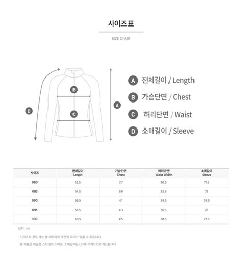 배럴 래쉬가드 사이즈 지식in