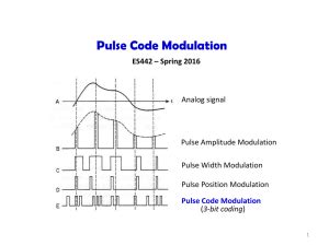 Pulse Code Modulation PCM Explained