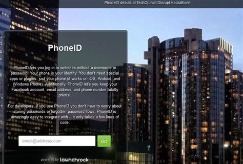 Phoneid Techcrunch Disrupt Hackathon