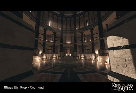 Minas Ithil Keep Interior By Dedmond For Kingdoms Of Arda Rbannerlord