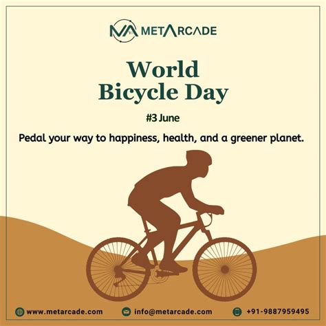 Metarcade Technologies Pvt Ltd On Linkedin Worldbicycleday Cyclinglife Pedalpower