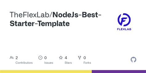 Github Theflexlabnodejs Best Starter Template