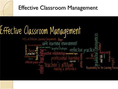 Classroom Management Powerpoint