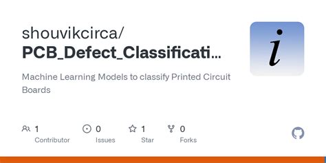 Github Shouvikcirca Pcb Defect Classification Machine Learning