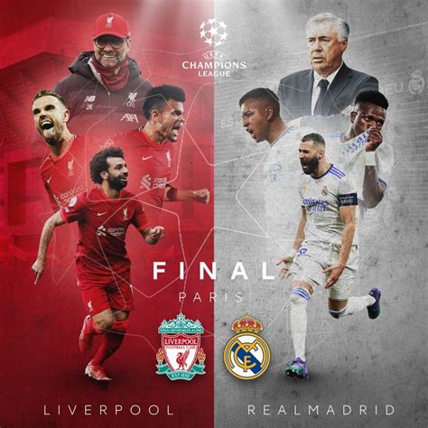 Ucl Final Poster Design Real Madrid X Liverpool Champions League