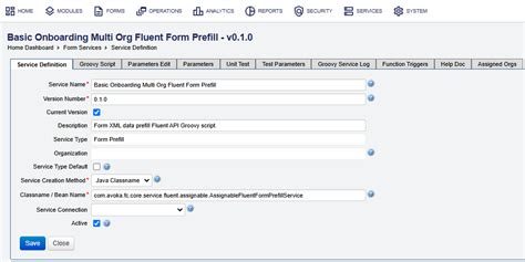 Assignable Form Prefill Service
