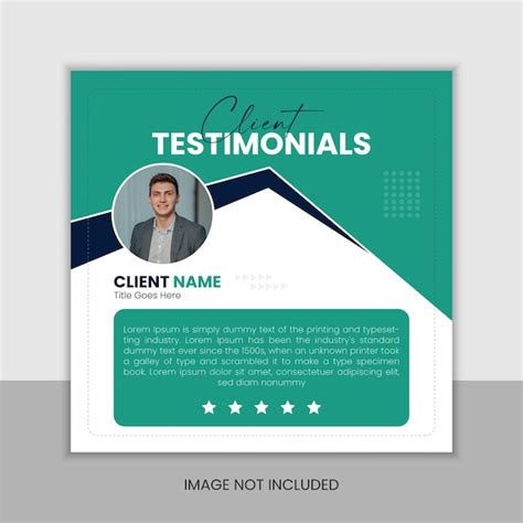 Premium Vector Modern Corporate Client Testimonial Design Template Modern Layout Template Pro