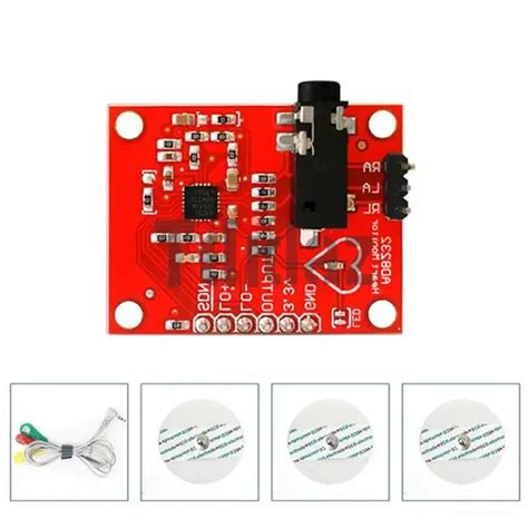Ad8232 Analog Heart Rate Pulse Sensor Ecg Measurement Pulse Heart Ecg Monitoring Sensor