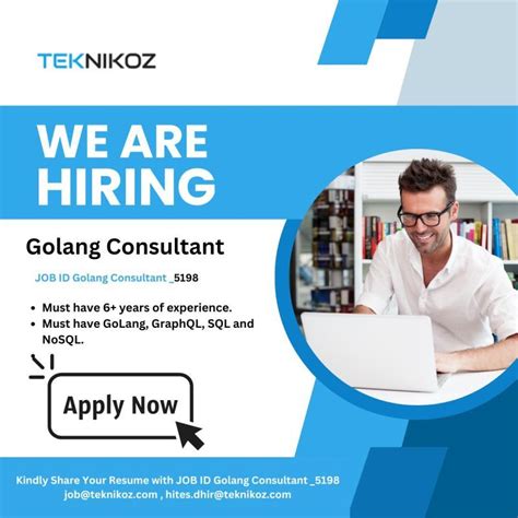 Golang Golangdevelopers Backenddevelopment Golangconsultant Hiring