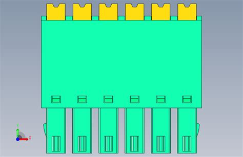 Degson 15edg 系列 3 81mm 插拔式接线端子 15edgkn 3 81 06p 14 00ah Step 模型图纸下载 懒石网