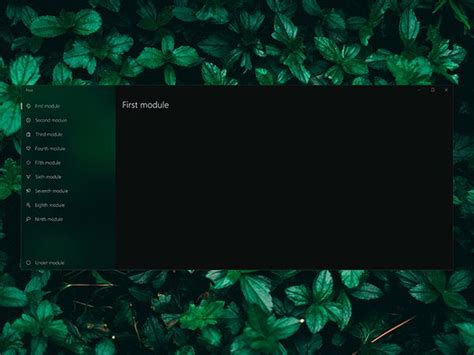 Nua V Fluent Design Windows Window Template Free PSD Templates