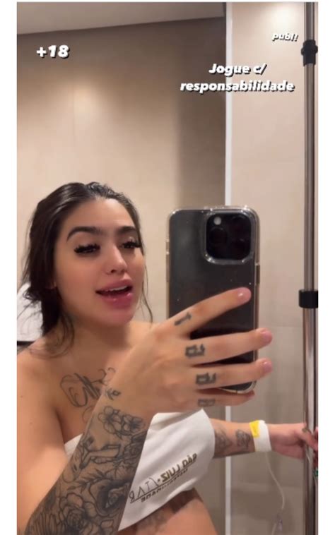 Foto Mc Mirella Chegou Até A Fazer Publicidades Para Uma Casa De Jogos