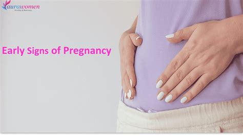 Top 25 Early Signs Of Pregnancy Aurawomen