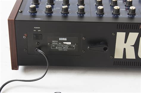 MATRIXSYNTH Korg MONO POLY Analogue Synthesizer With Case SN 373184