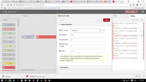Typeerror Failed To Set Address · Issue 14 · Nielsnl68node Red Contrib I2c · Github