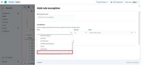 Security Solution Blank Value Entry Showing Under Exception Modal Field Cell · Issue 145540
