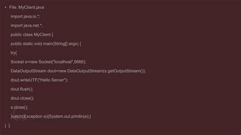 Socket Programming Intropptx