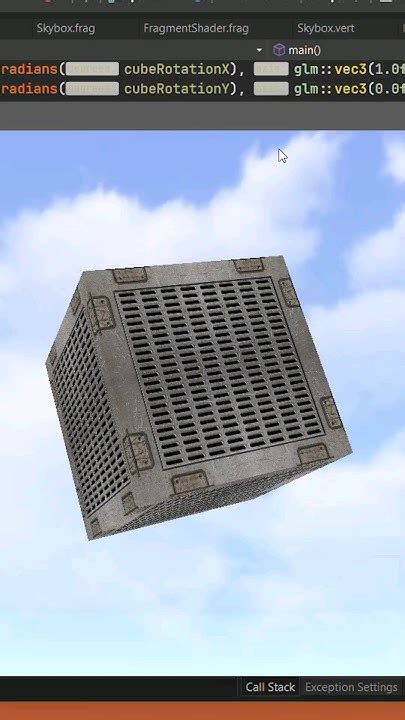 Creating A Basic 3d Renderer With Opengl And C Shorts 3d Youtube