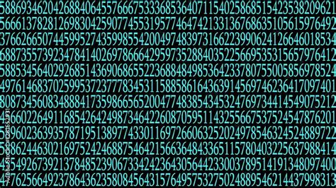 Technical Environment Programming The Matrix Style Binary Code Seamless Loop Modern