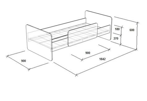 Размеры на детскую кровать в садик Большое количество фото