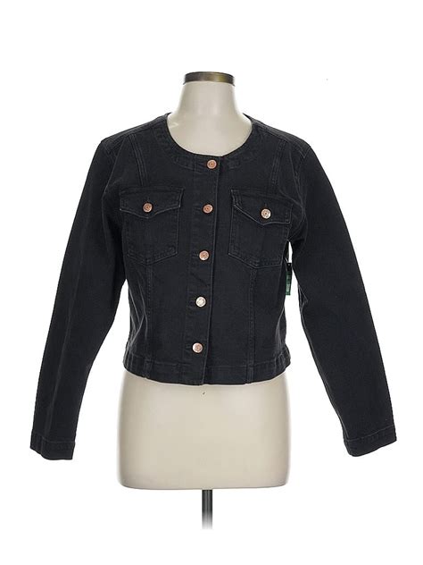 Gap Black Jacket Size L 67 Off Thredup
