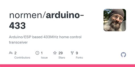 Github Normenarduino 433 Arduinoesp Based 433mhz Home Control