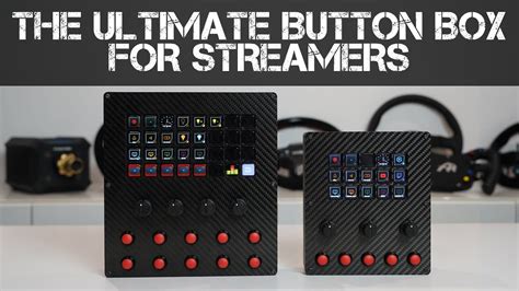 The Ultimate Streamers Button Box Apex Sim Racing Race Deck Elgato Stream Deck Review Youtube The Ultimate Streamers Button Box Apex Sim Racing Race Deck Elgato Stream Deck Review Youtube
