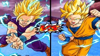 Gohan Teen Ssj2 Vs Goku Ssj2 Ultimate Clash Of Ssj2 Doovi