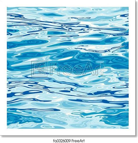 Water Surface Vector At Collection Of Water Surface