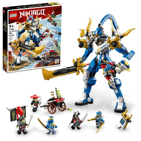 Jp Lego（レゴ） ニンジャゴー ジェイのチタンメカ大型可動フィギュアセット バトルトイ 子供用 男の子 女の子